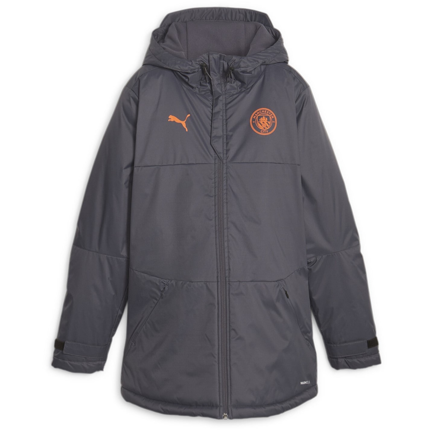 Puma | Manchester City Winter Jacket Womens | Strong Grey | FRASERS