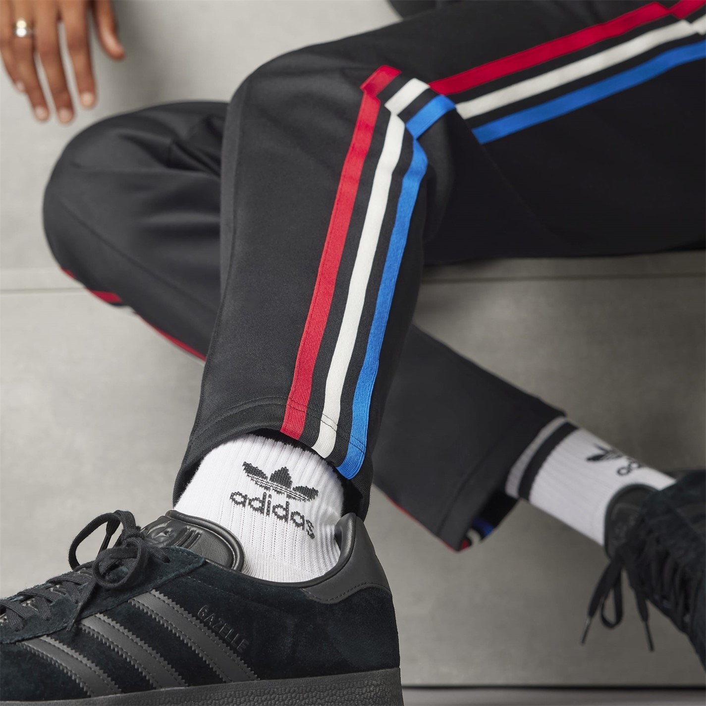 adidas | Manchester United Stone Roses Original Tracksuit Bottom Mens ...