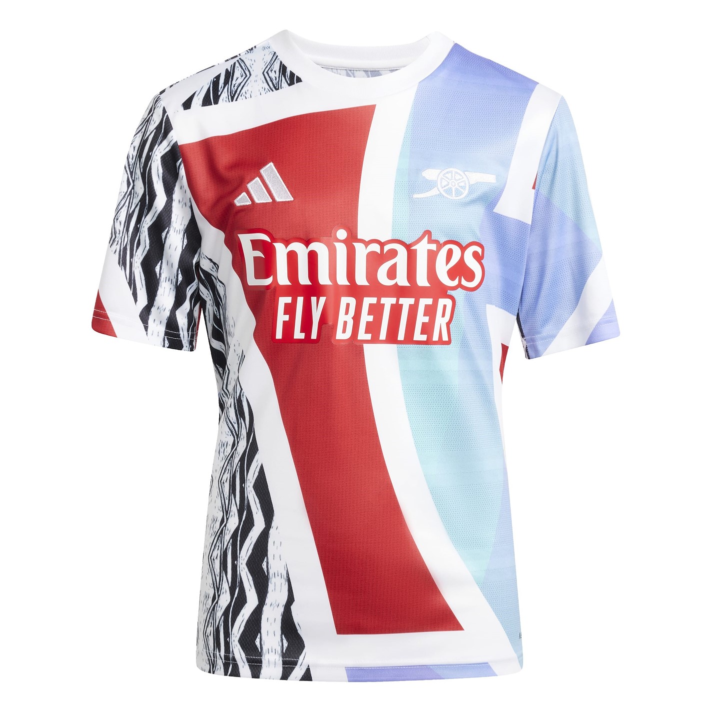 adidas | Arsenal Pre Match Shirt 2024 2025 Juniors | Better Scarlet ...