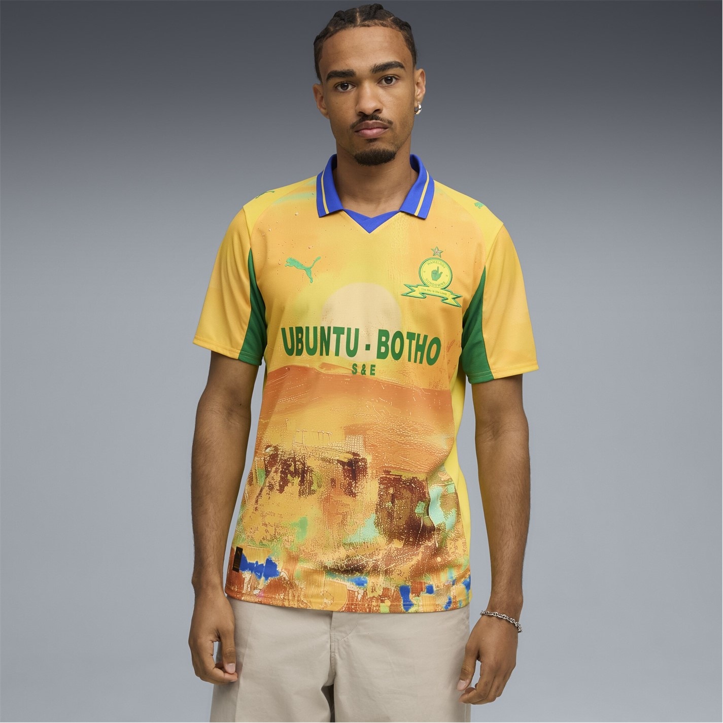 Puma | x KidsSuper Mamelodi Sundowns Home Shirt 2025 2026 Juniors ...