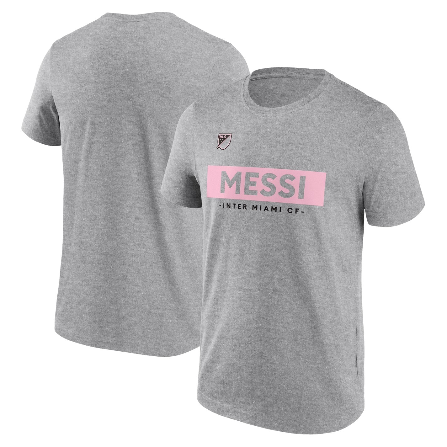 MLS | Messi Inter Miami Block T-Shirt Adults | Licensed Short Sleeve T ...
