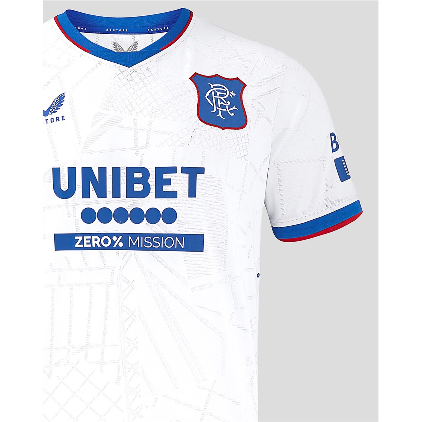 Castore | Rangers Authentic Away Shirt 2024 2025 Adults | Grey/Blue ...