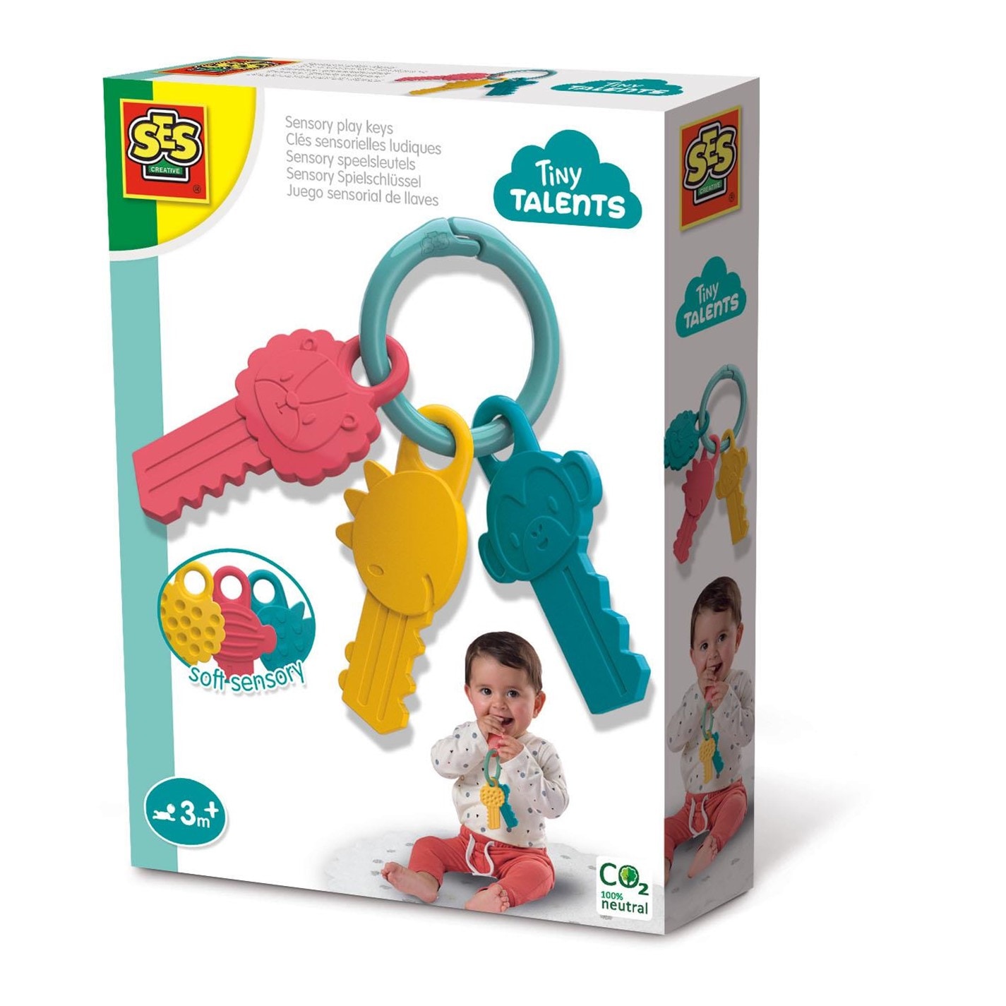 SES Creative | Sensory Play Keys | Multi | FRASERS