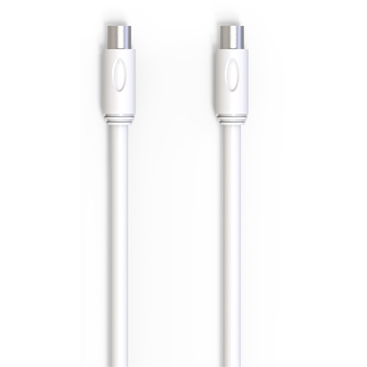 Groov-e | Coax Cable 2M - White | White | FRASERS