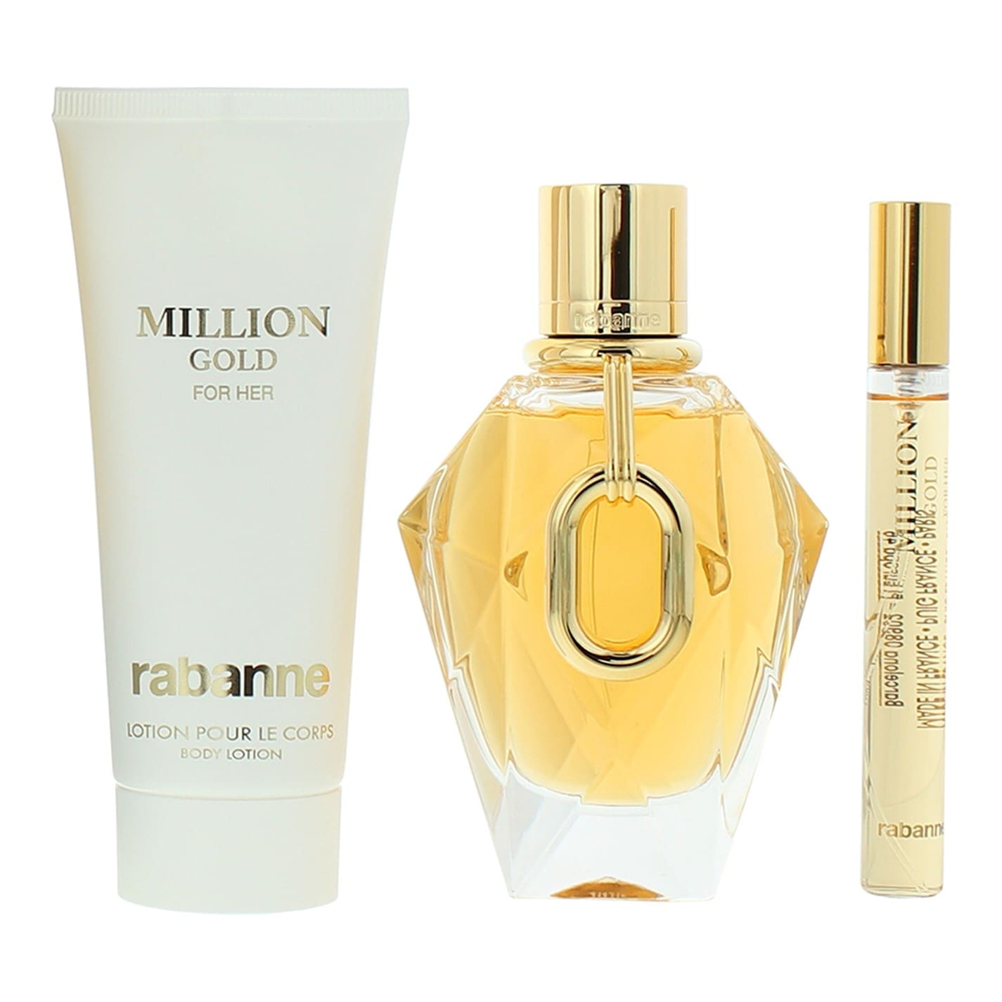 Rabanne | Paco Rabanne Million Gold 3 Piece Gift Set | None | FRASERS