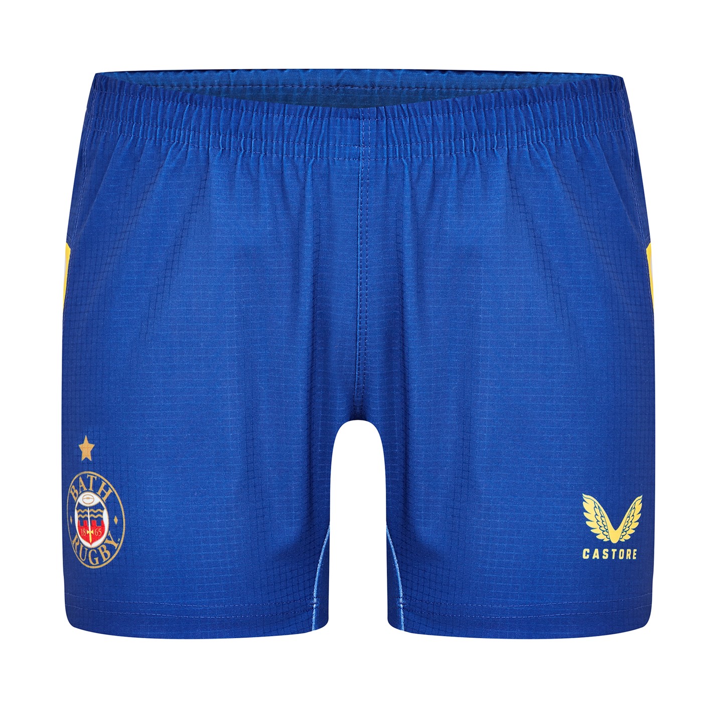 Castore | Bath Away Shorts 2023 2024 Juniors | Blue/Yellow | FRASERS