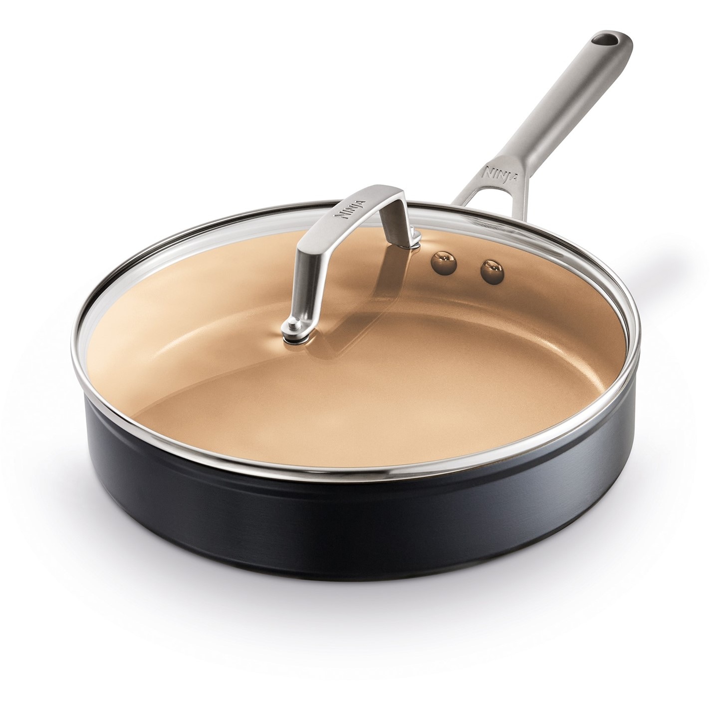 Ninja | Extended Life Ceramic 26cm Sauté Pan CW90126UK | Grey | FRASERS