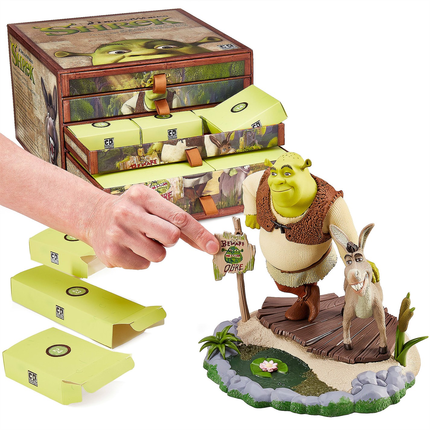Wind Designs | Shrek Countdown Character | Merchandise | FRASERS