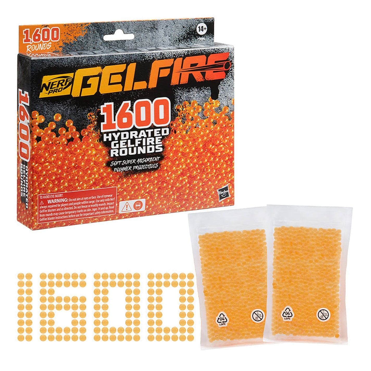 Nerf | Nerf Gelfire Refill Orange | Multi Format And Universal | FRASERS