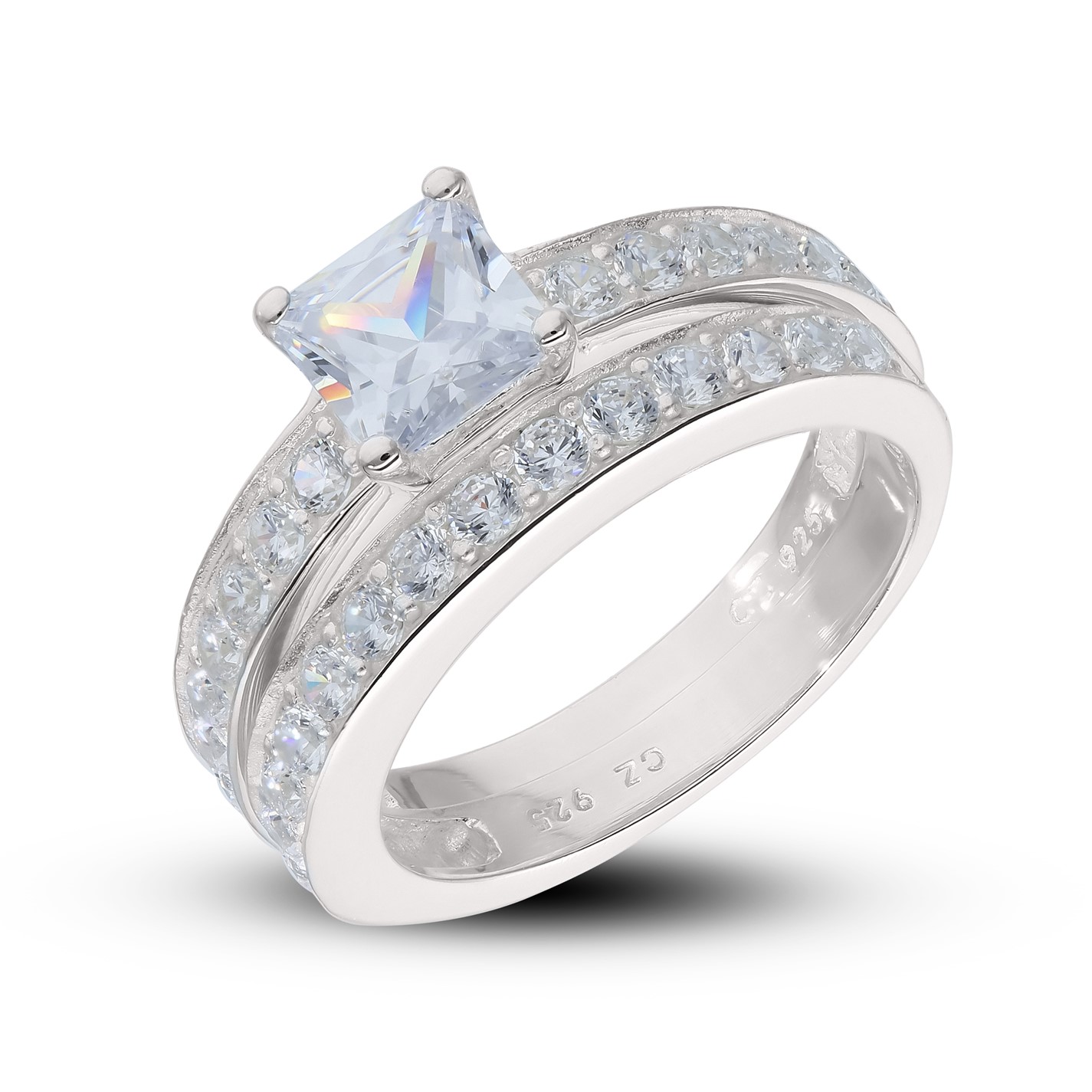 Be You | Sterling Silver CZ Ring | Silver | FRASERS