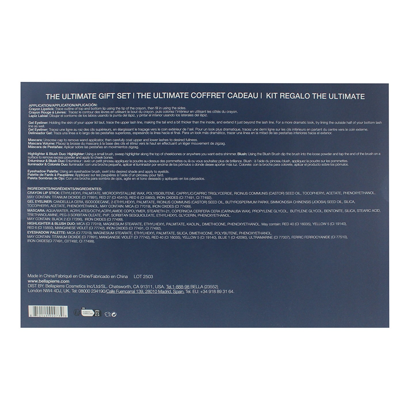 Bellapierre | Bellapierre Cosmetics Ultimate Gift Set Dreamy Set | None | FRASERS