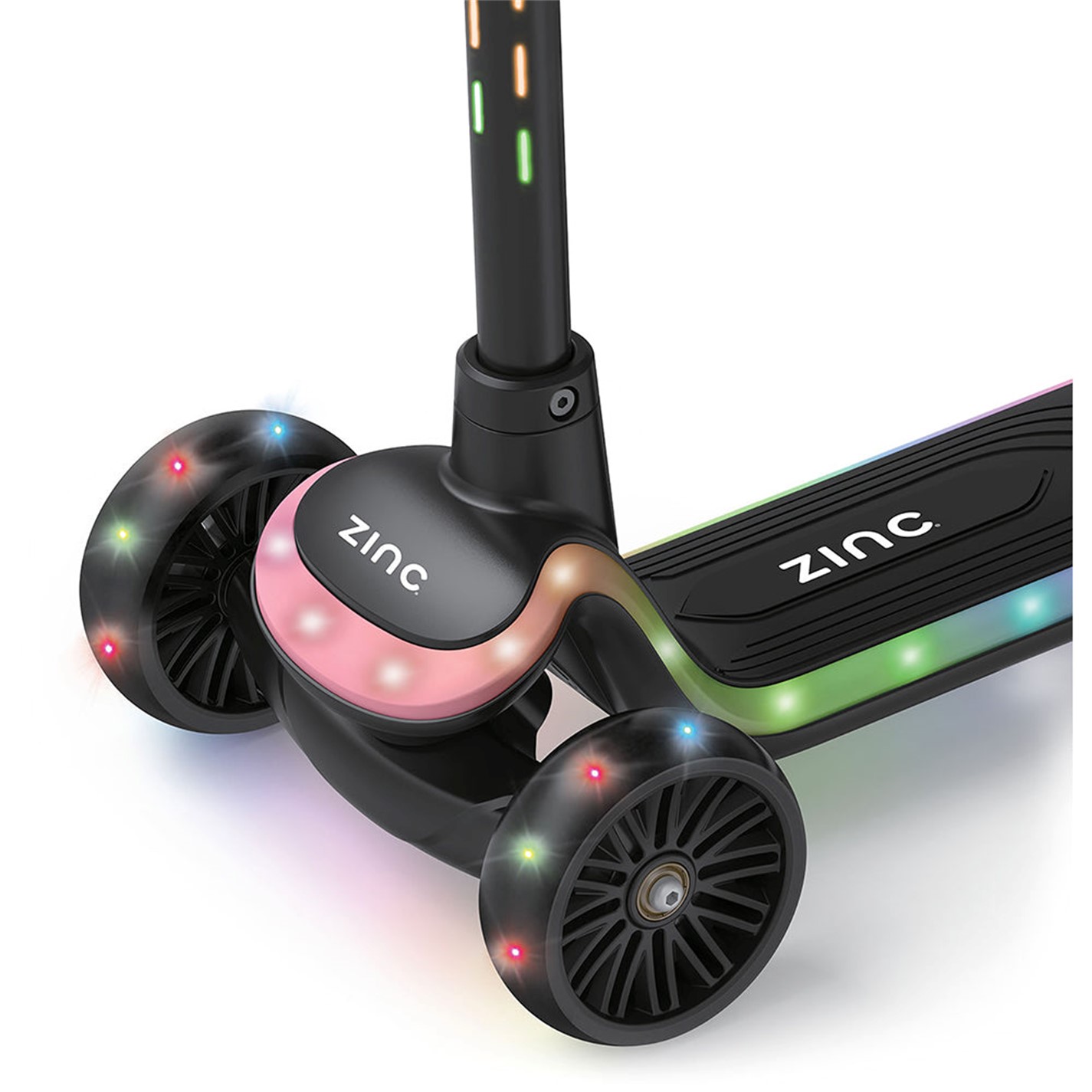 Zinc | Zinc Three Wheeled Folding LED Scooter | Neutral | FRASERS