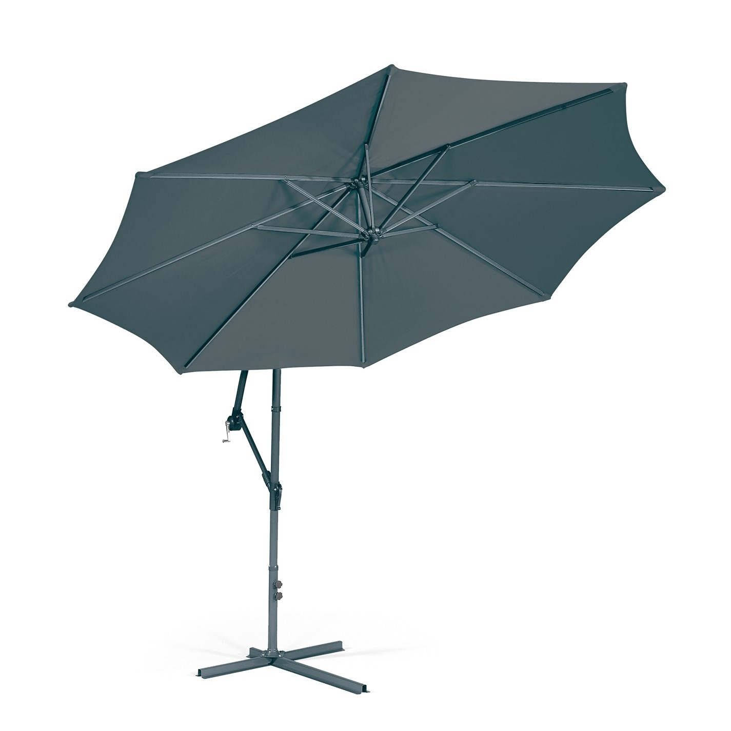 Suntime | 3m Hanging Crank Garden Parasol | Parasols | FRASERS