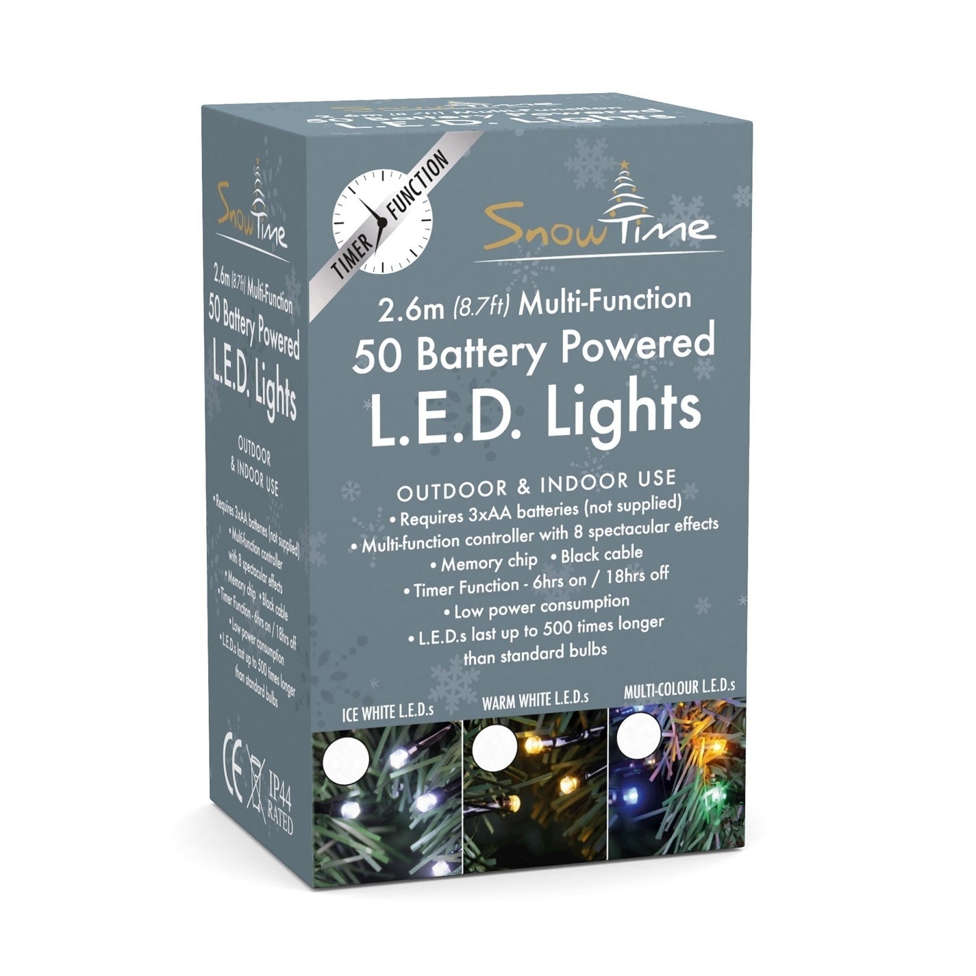 Suntime | Battery Operated Outdoor Chasing Light String | Garden Lights ...