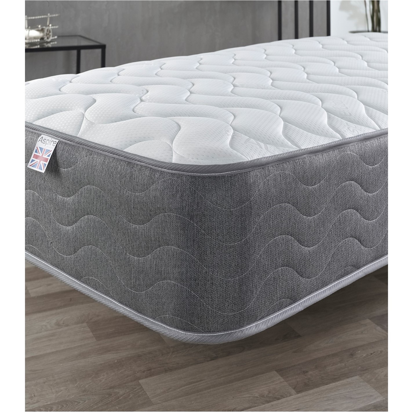 Aspire | Aspire Double Comfort Cool Relief Hybrid Mattress | White ...
