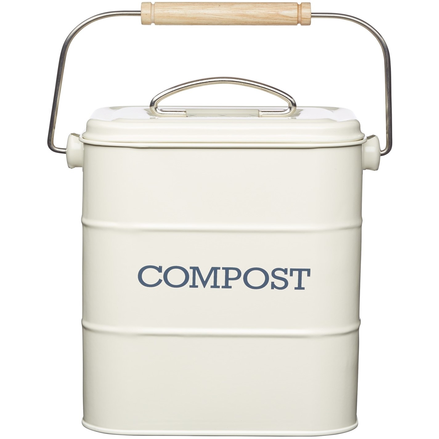 KitchenCraft | Living Nostalgia Antique Cream Compost Bin | Cream | FRASERS