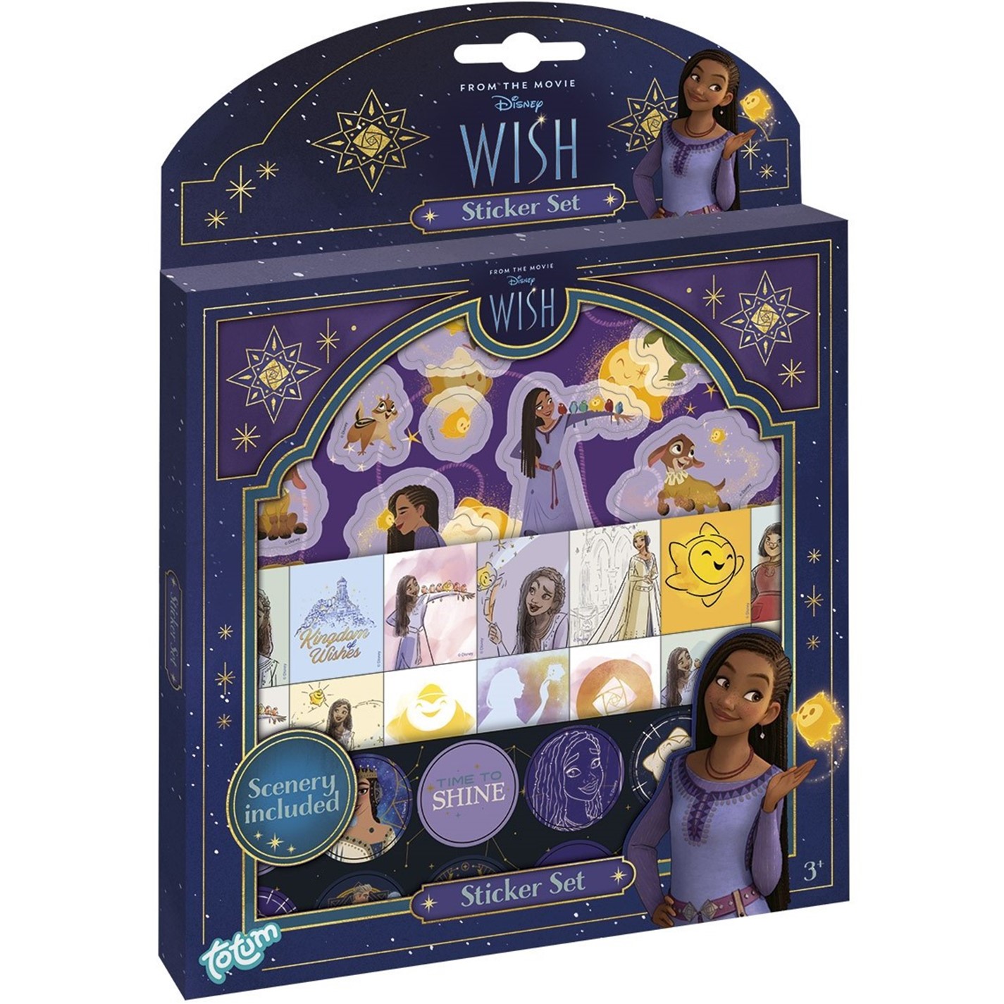 totum | Disney Wish Sticker set | Multi | FRASERS