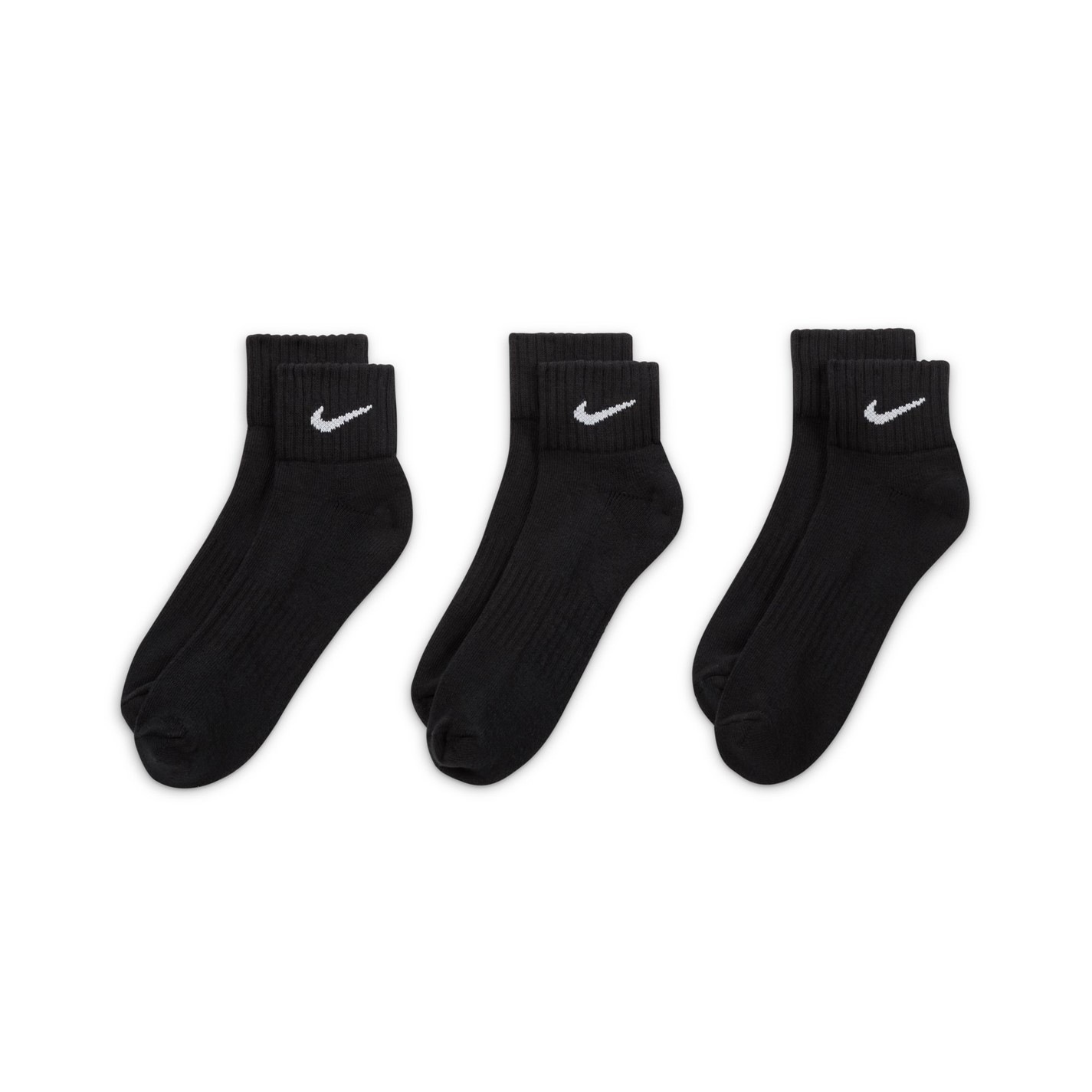 Nike | Three Pack Quarter Socks Mens | Quarter Socks | FRASERS
