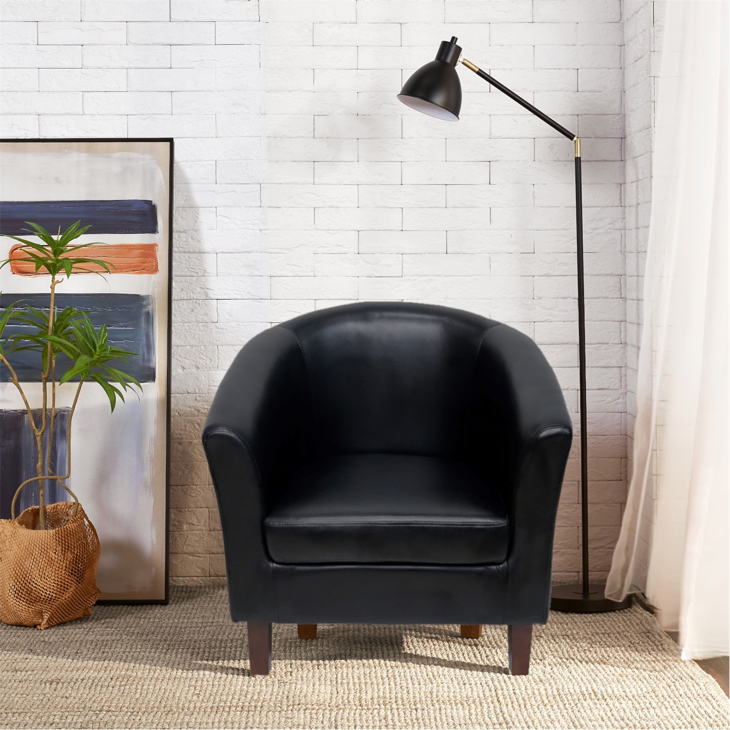 Comfy Living | Leather Tub Chair | Accent Chairs | FRASERS