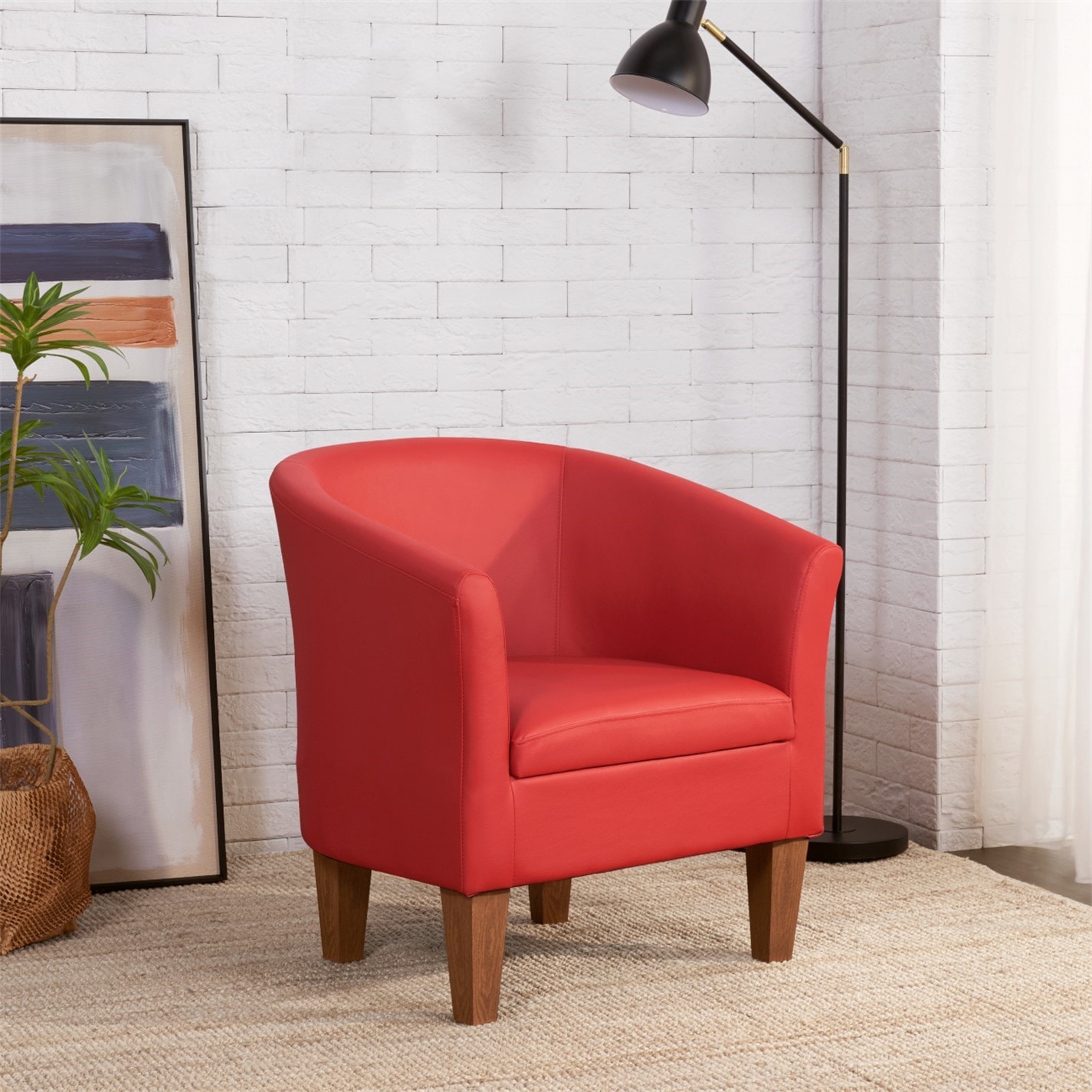 Comfy Living | Leather Tub Chair | Accent Chairs | FRASERS