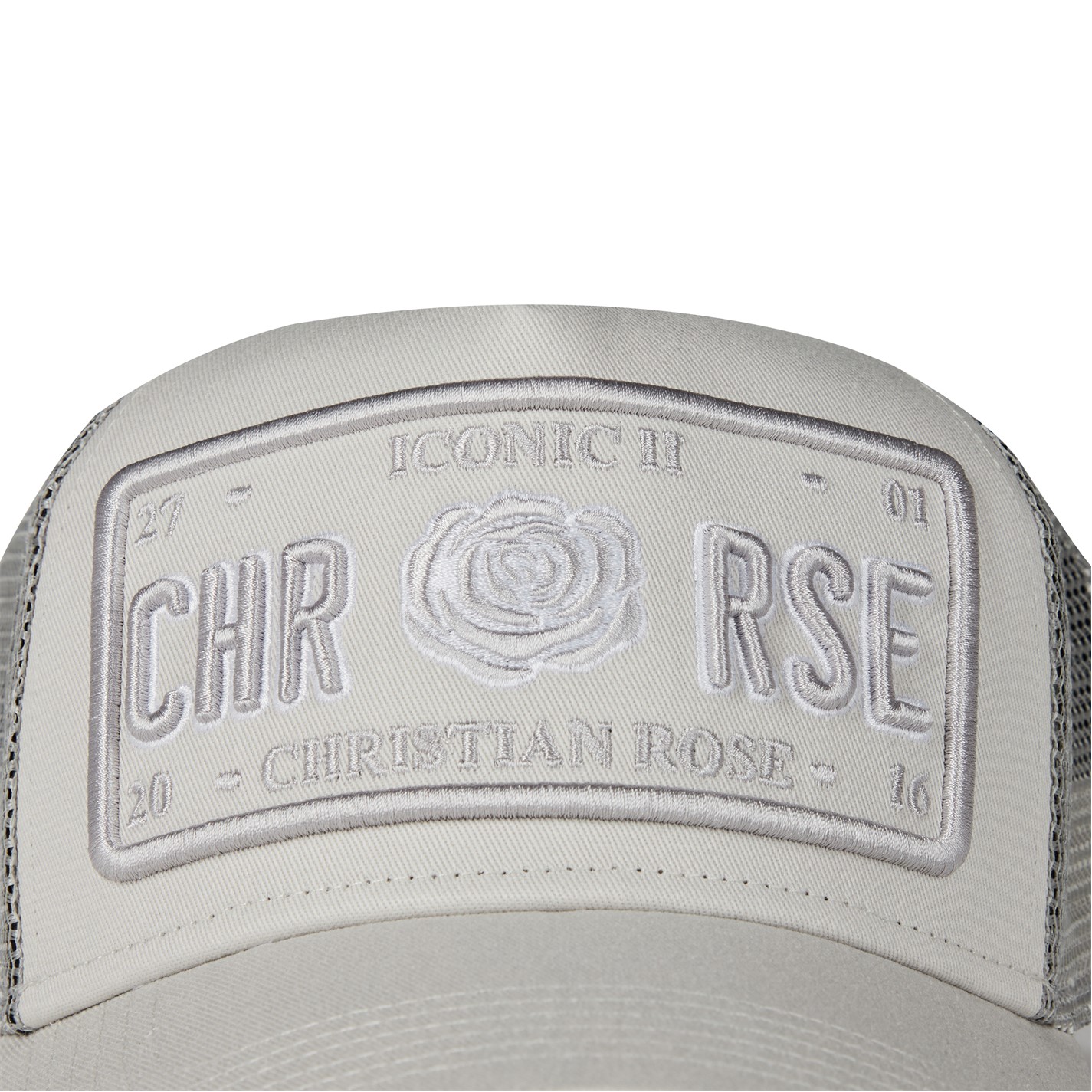 Christian Rose | Iconic II Plate Trucker Cap | Trucker Caps | FRASERS