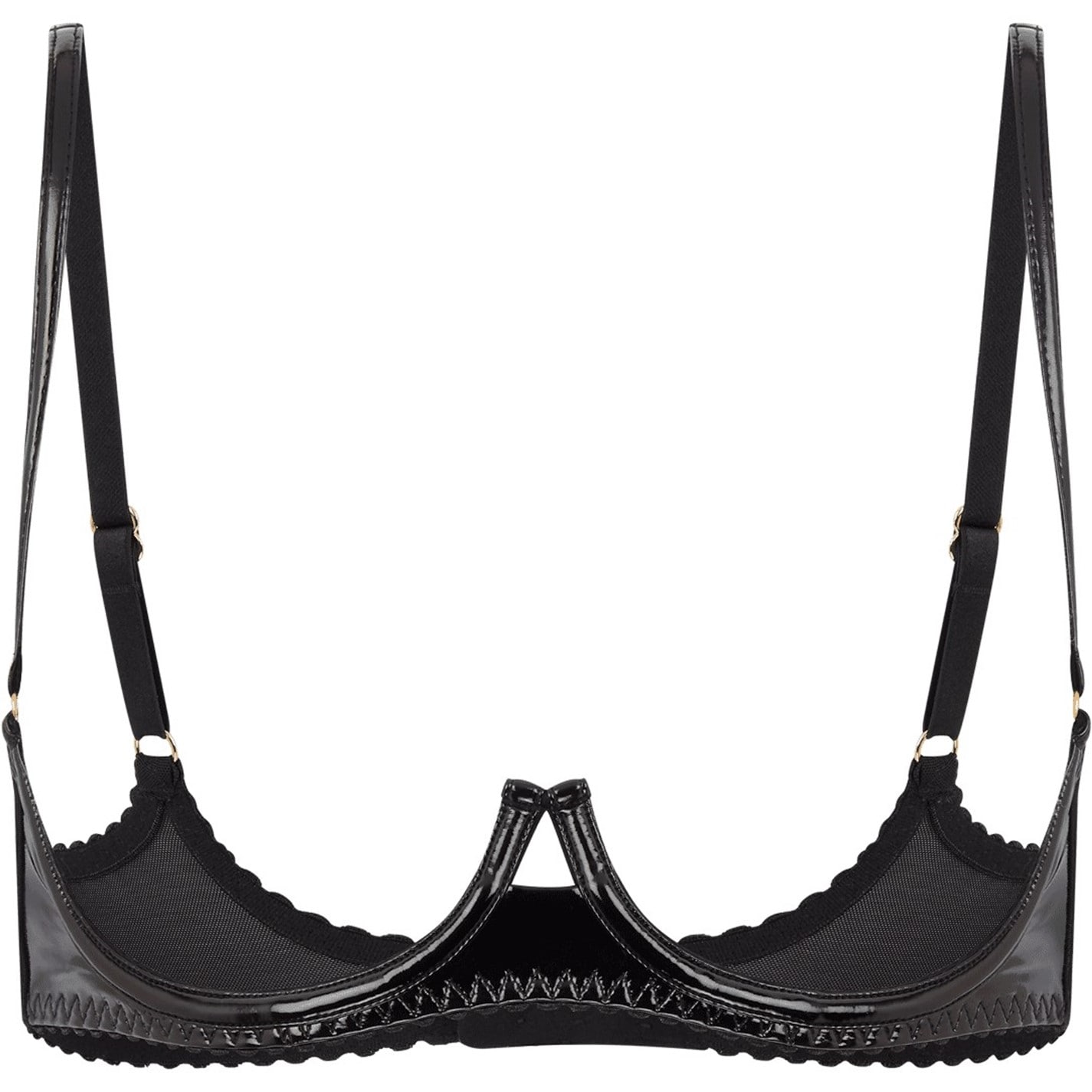 Agent Provocateur | OZELLA Open Bra | Black | FRASERS