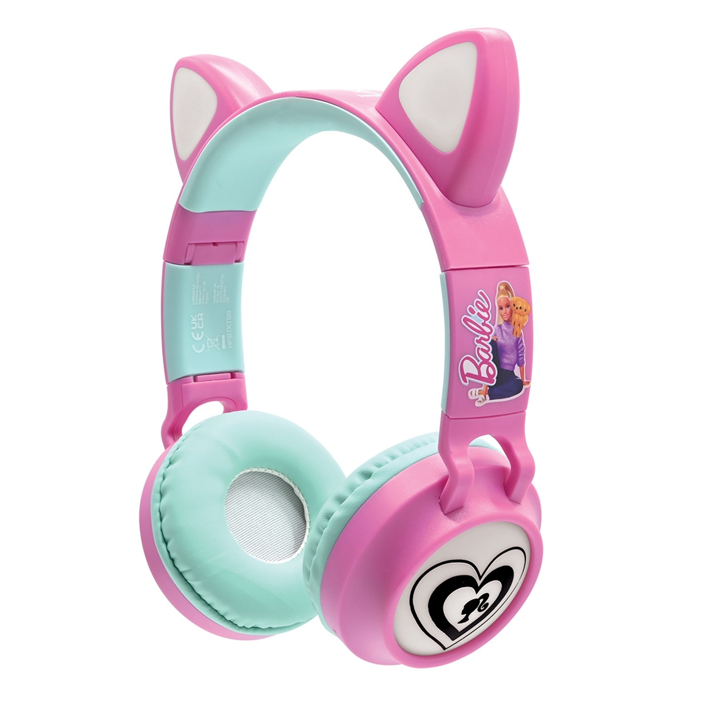 Lexibook | Barbie Bluetooth Headphones with LED Lights | Multi | FRASERS