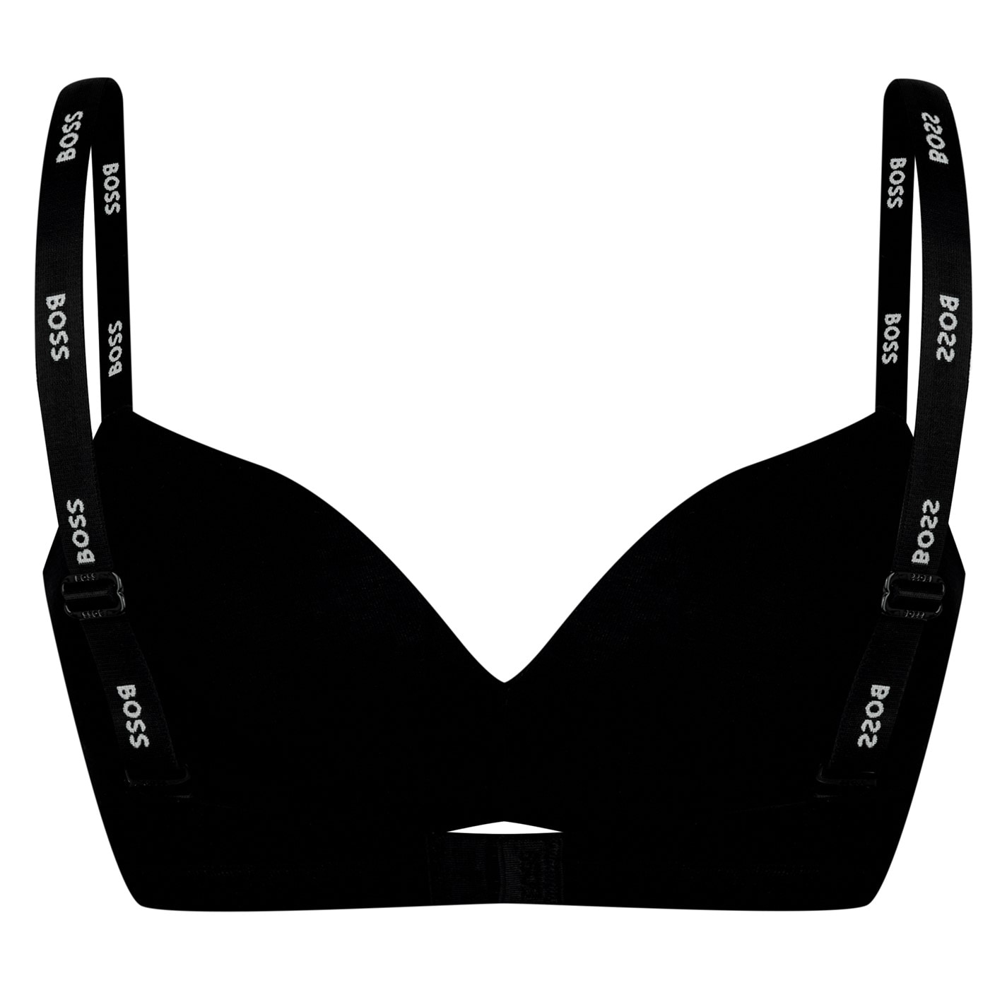 BOSS | Triangle Padded Bralette | Black | FRASERS