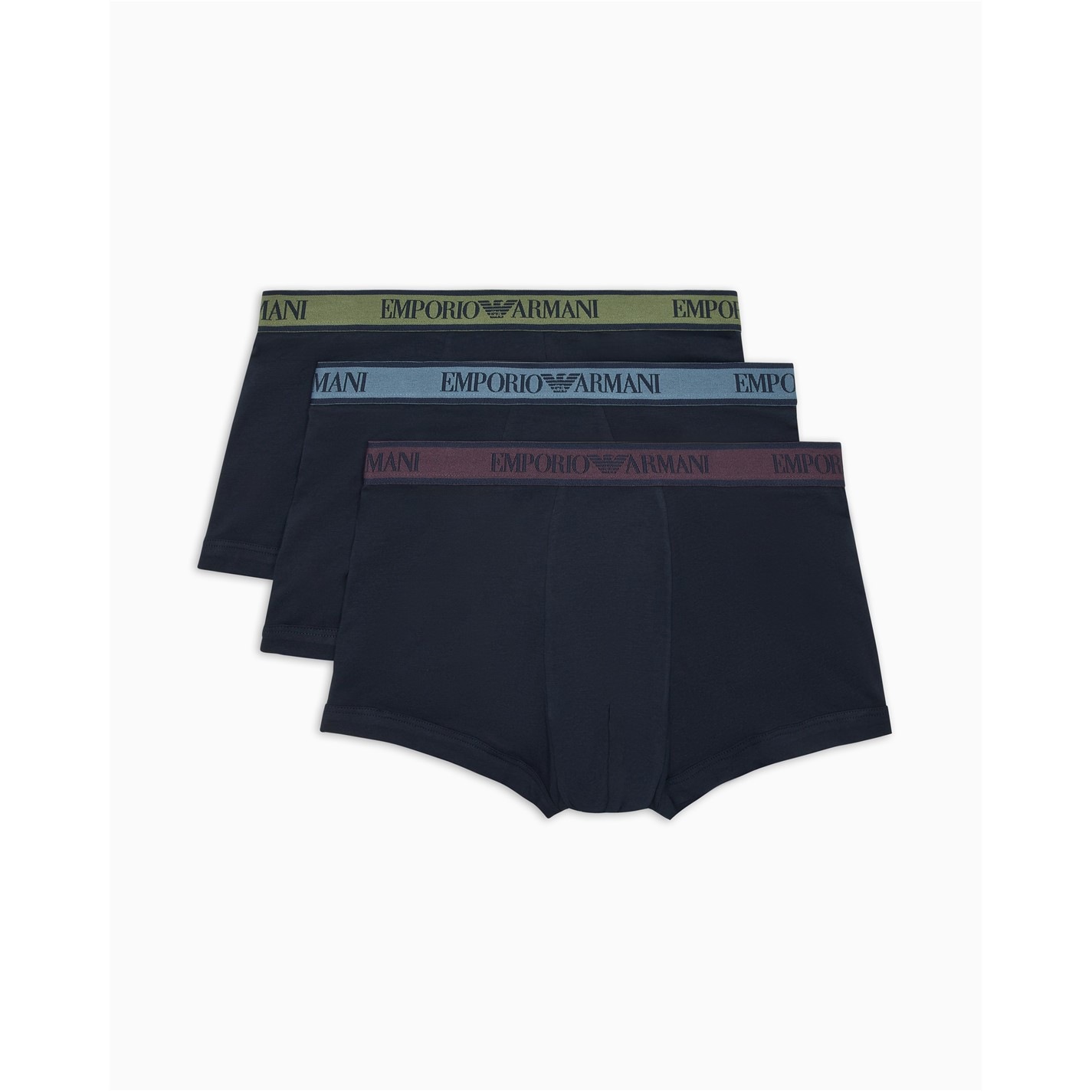 EMPORIO ARMANI | Core 3 Pack Boxer Shorts | Trunks | FRASERS