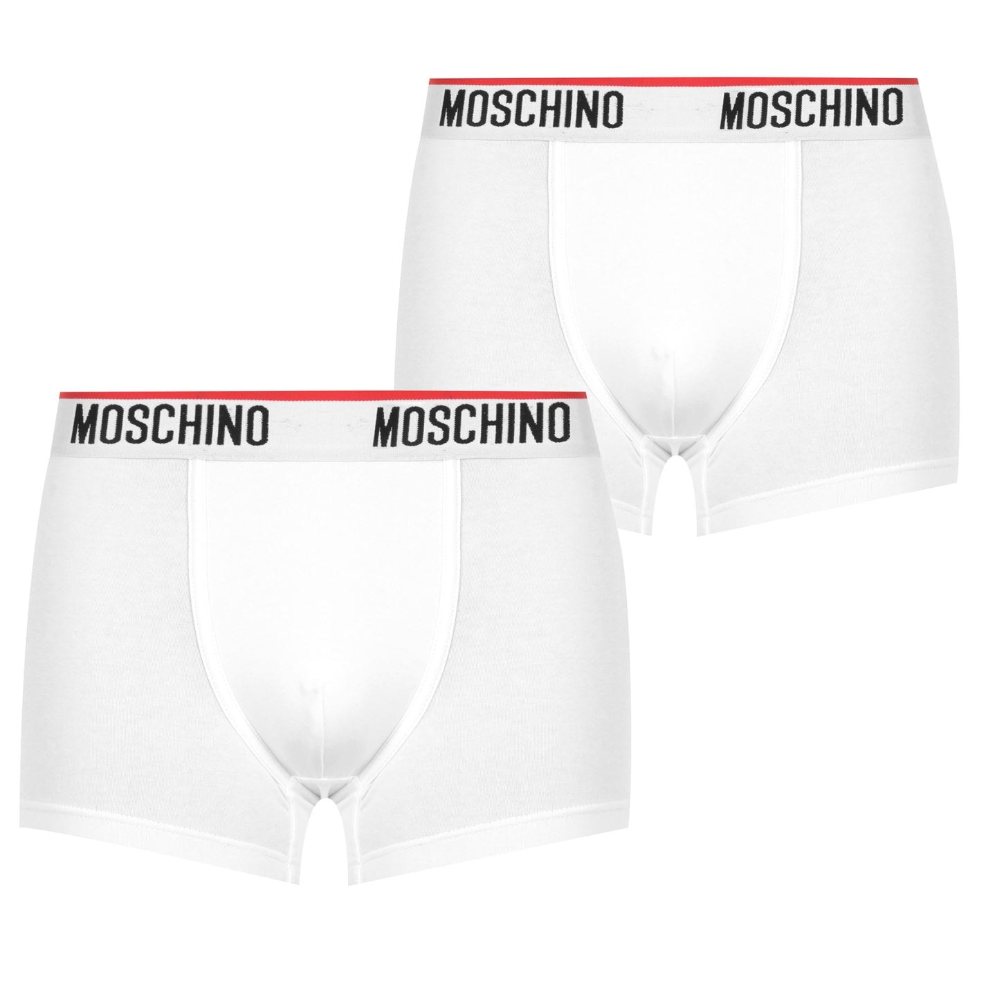 MOSCHINO | Two Pack Boxer Trunks | Trunks | FRASERS