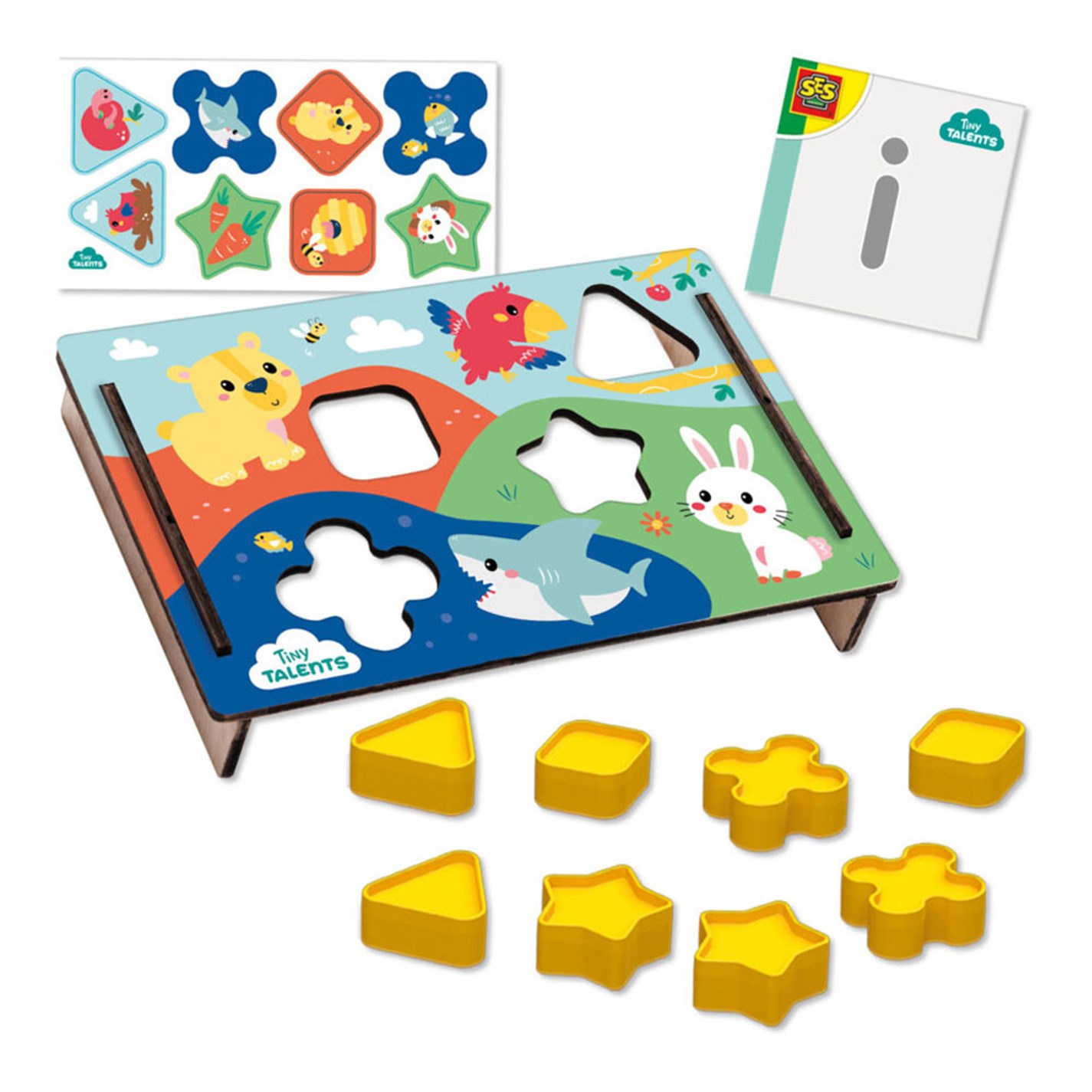 SES Creative | Tiny Talents Shape Sorter | Multi | FRASERS