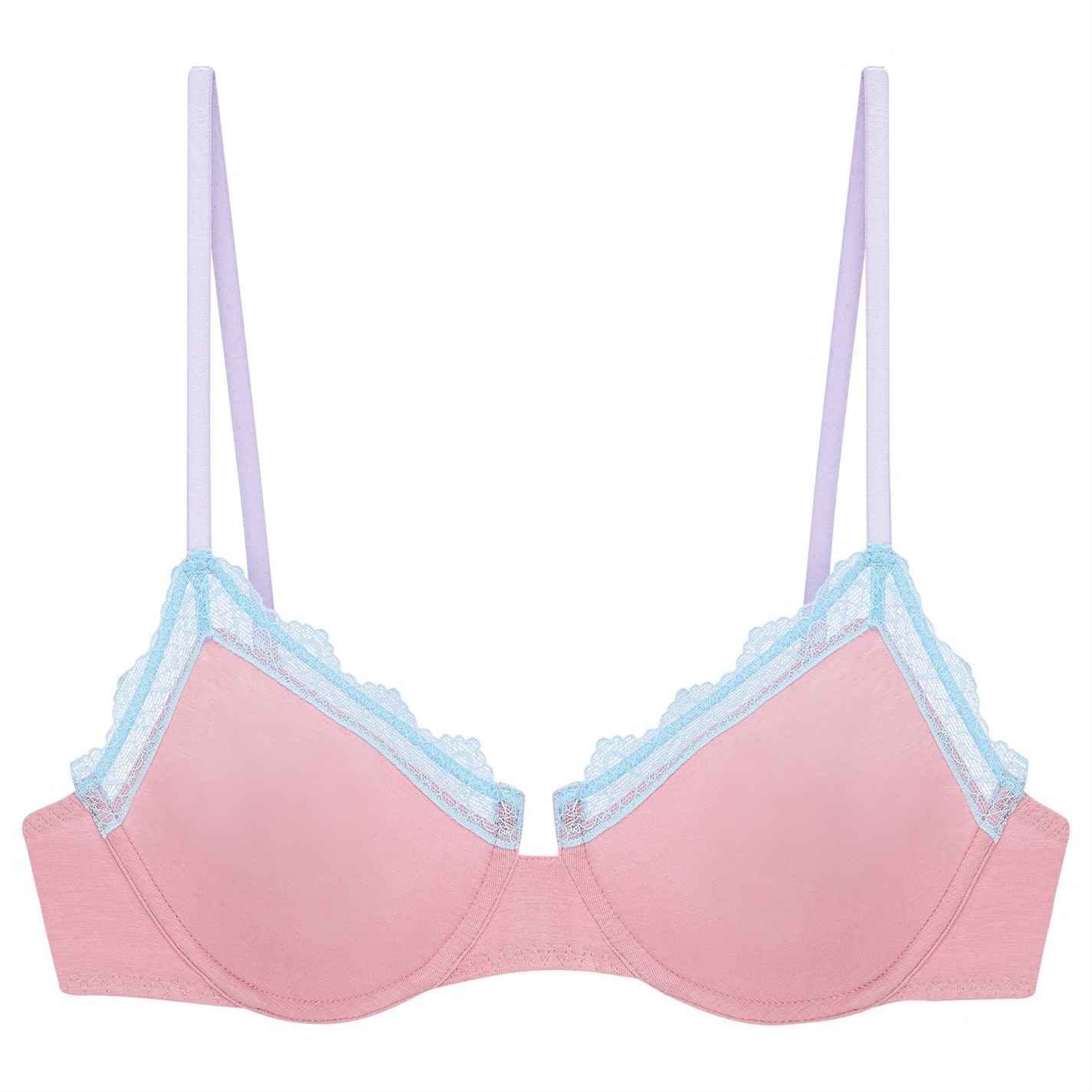 DORA LARSEN | Isla Modal Underwire Bra | Pink | FRASERS