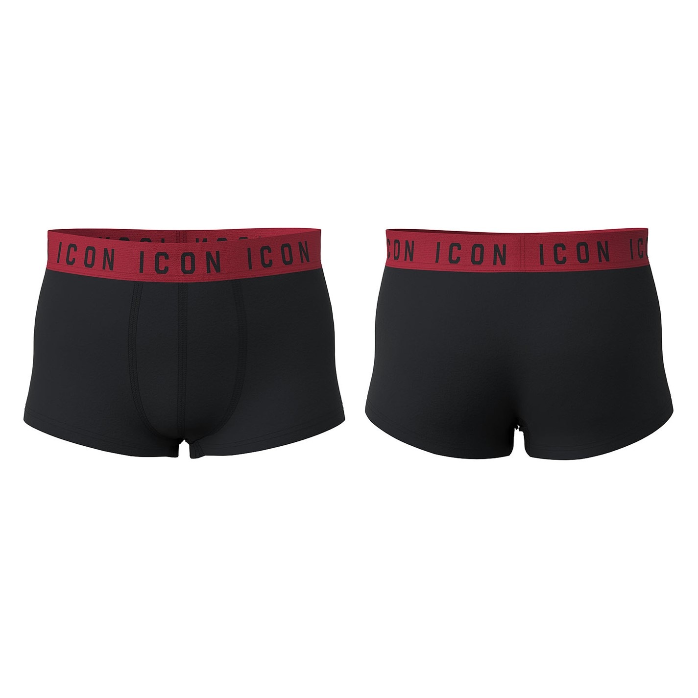 DSQUARED2 | 2-Pack Icon Boxers Juniors | Wht Blck Dqc29 | FRASERS