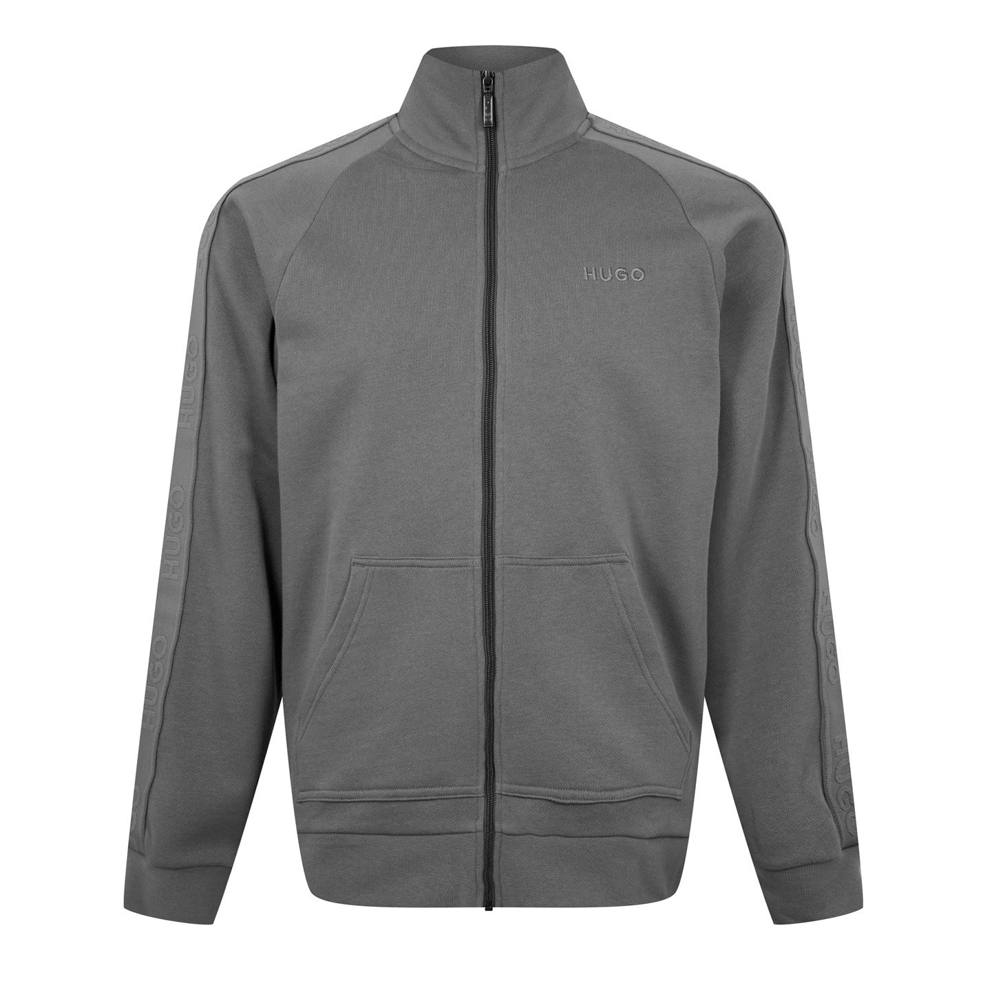 Hugo | Hugo Tonal Logo Zip J 10251705 01 | Pyjama Long Sleeve Tops ...