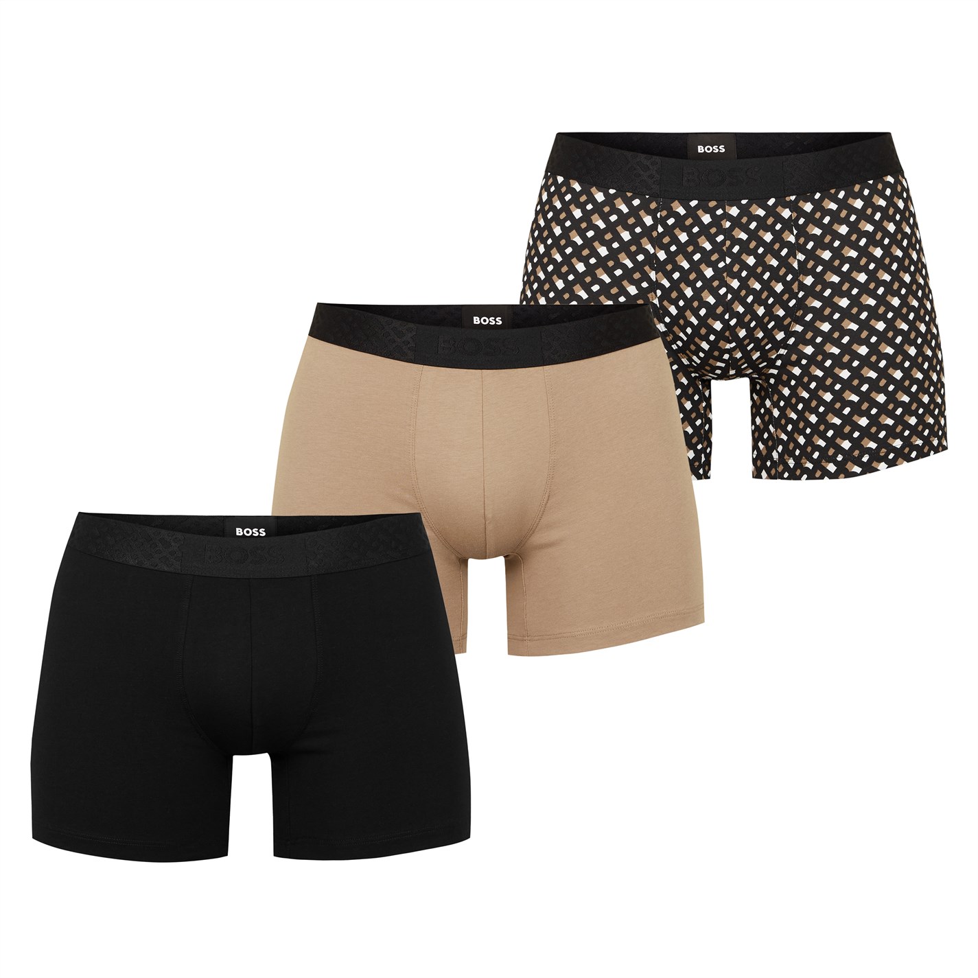 Boss | Boxer Br 3P S 10248908 01 | Boxers | FRASERS