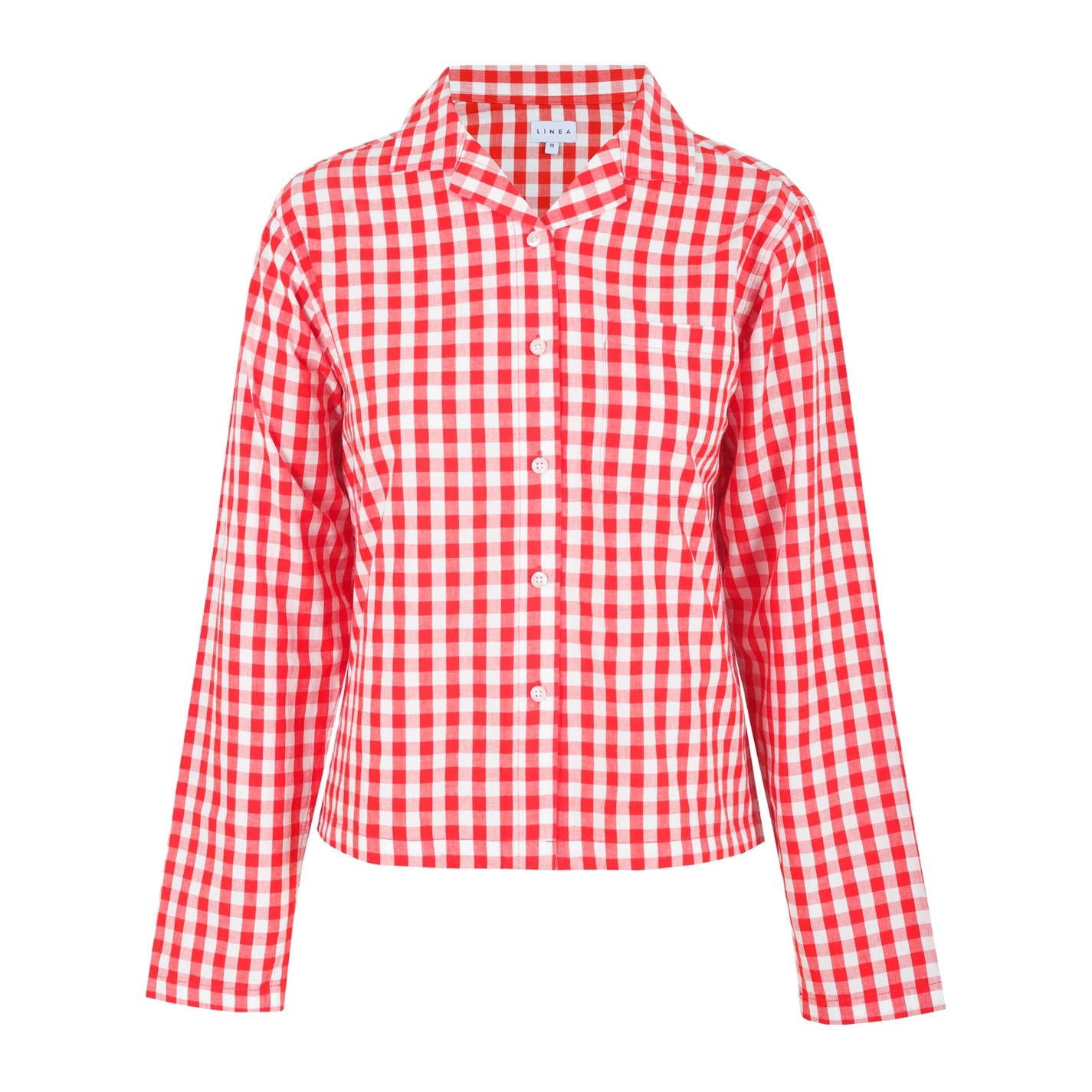 Linea | SLEEVE PJ SHIRT BOXY RELAXED FIT | Pyjama Long Sleeve Tops ...