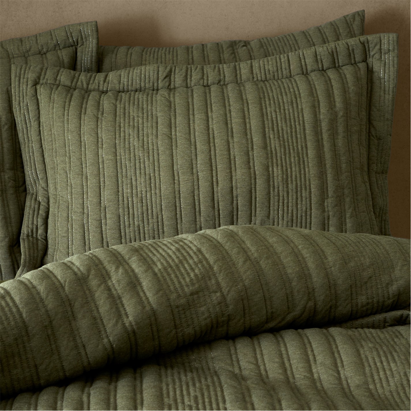 Pineapple Elephant | Tamba Jersey Stripe Quilted Oxford Pillowcase Pair ...