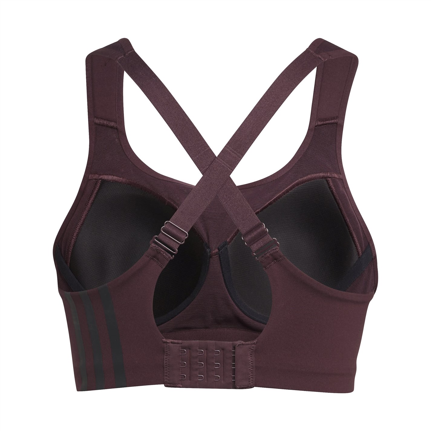 adidas | TLRD Impact Training High-Support Bra Womens | Shdw Maroon ...