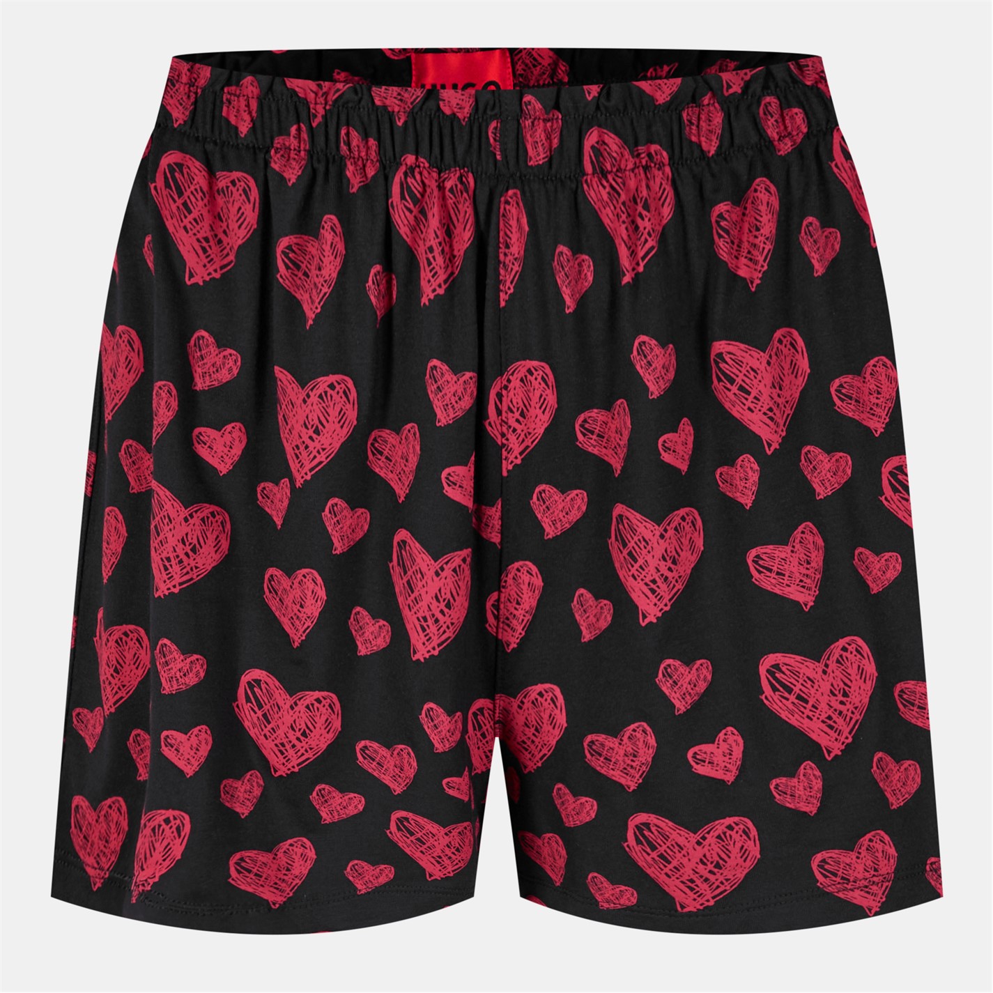 Hugo | Nikka Heart Shorts | Open Red | FRASERS