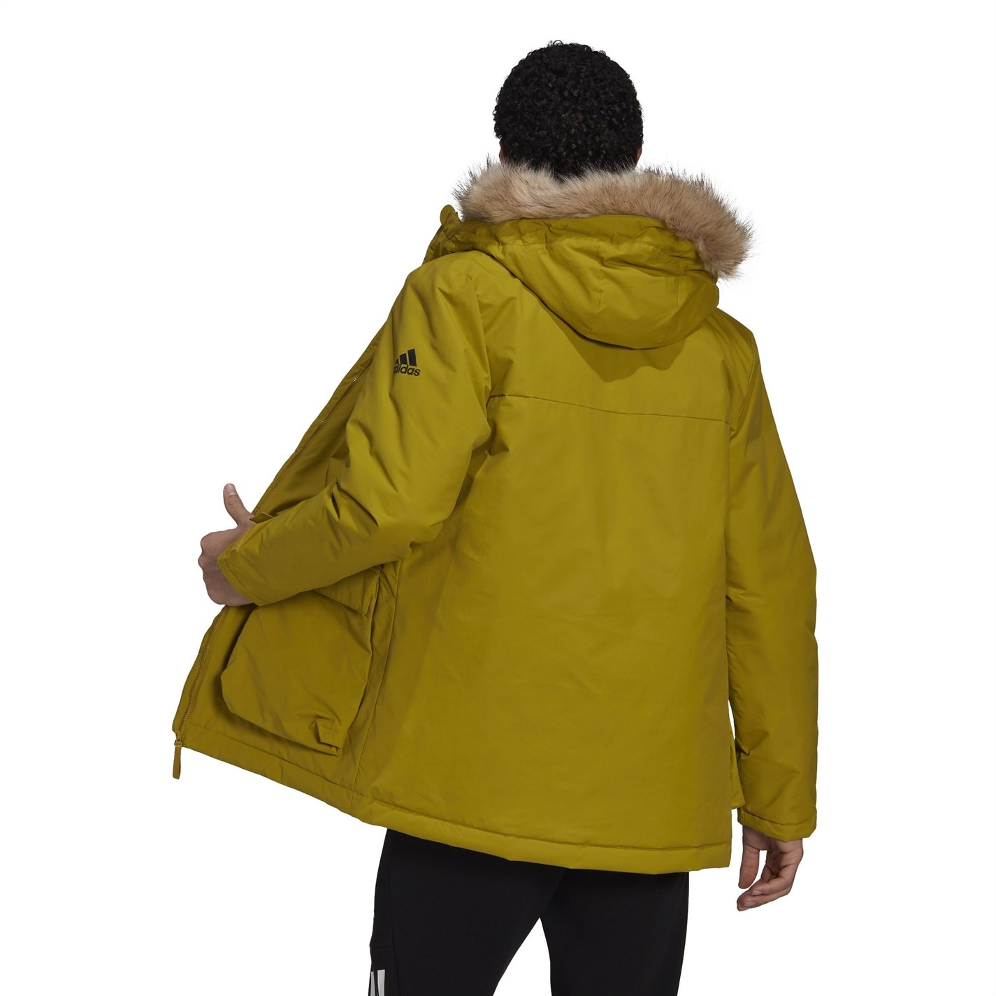 adidas | Utilitas Hooded Parka Jacket Mens | Pulse Olive | FRASERS