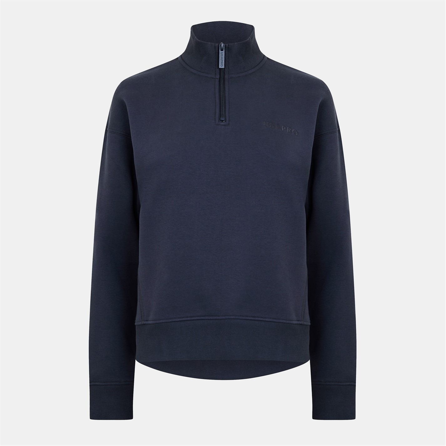 USA Pro | Quarter Zip Top Womens | 1/4 Zip Fleece Tops | FRASERS