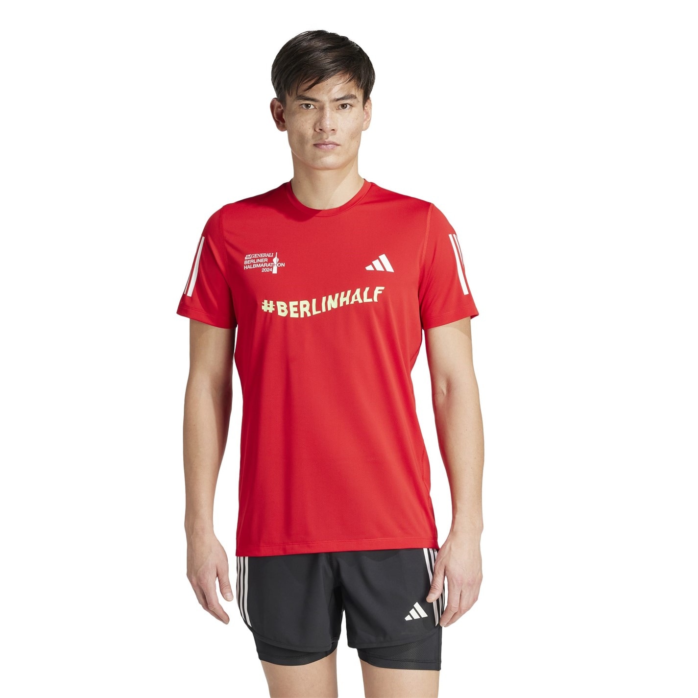 adidas | Berlin Half Marathon Event T-Shirt Adults | Better Scarlet ...