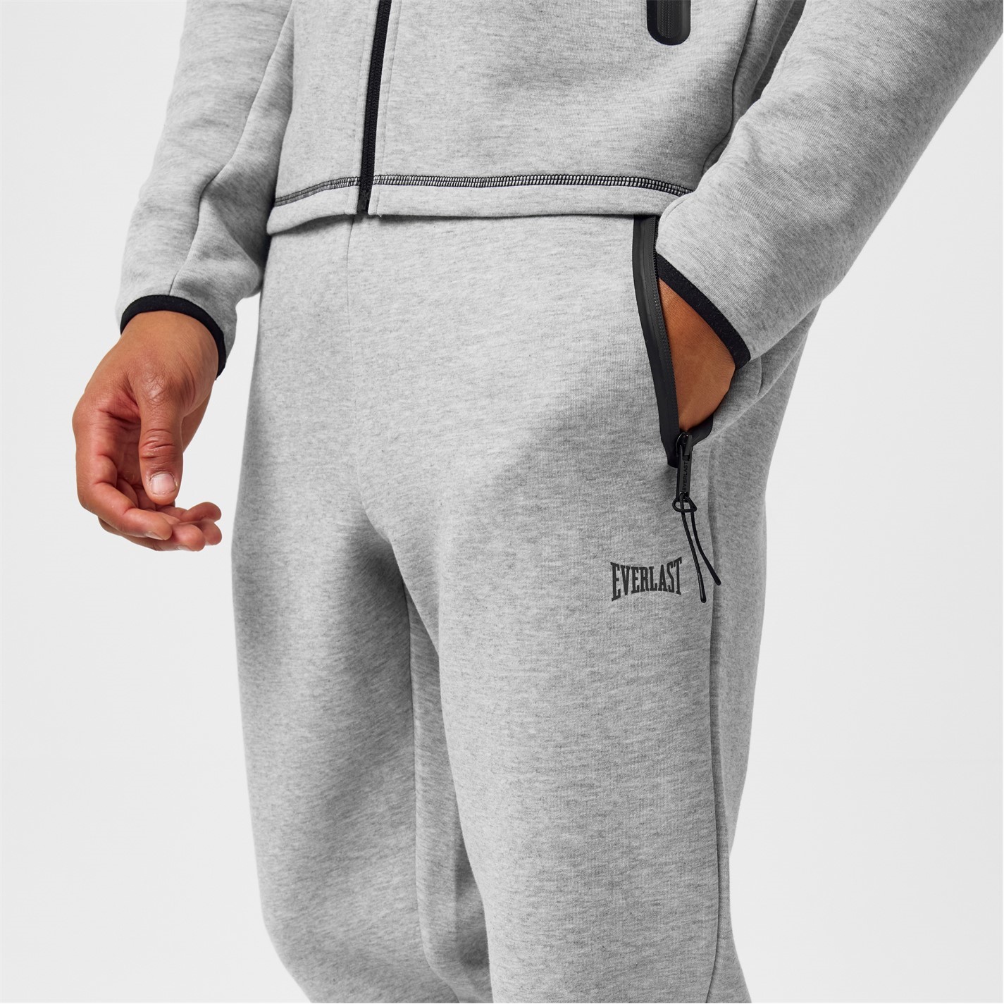 Everlast | Elite Tech Joggers Mens | Closed Hem Fleece Jogging Bottoms ...