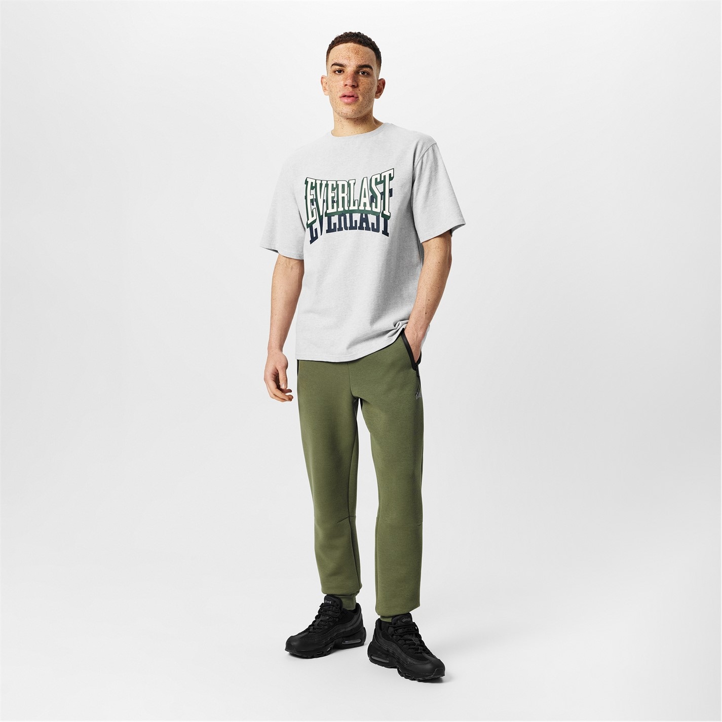 Everlast | Elite Tech Joggers Mens | Closed Hem Fleece Jogging Bottoms ...