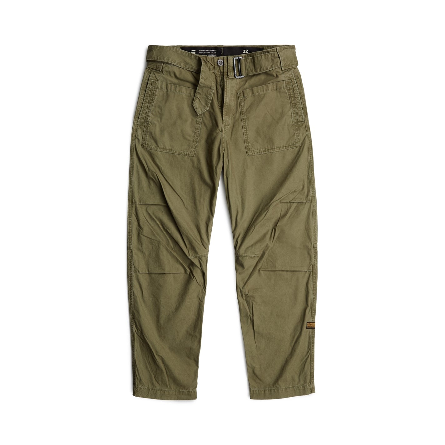 G Star | Fatigue Relaxed Tapered Cargo Trousers | Ensis Green | FRASERS