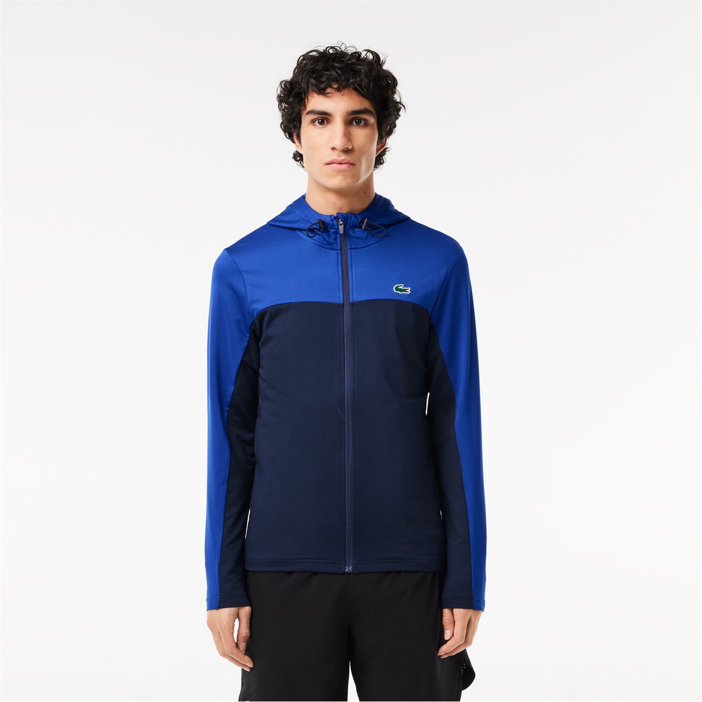Lacoste | Ultra Dry Zip Hoodie | Captain/Nv Blue | FRASERS