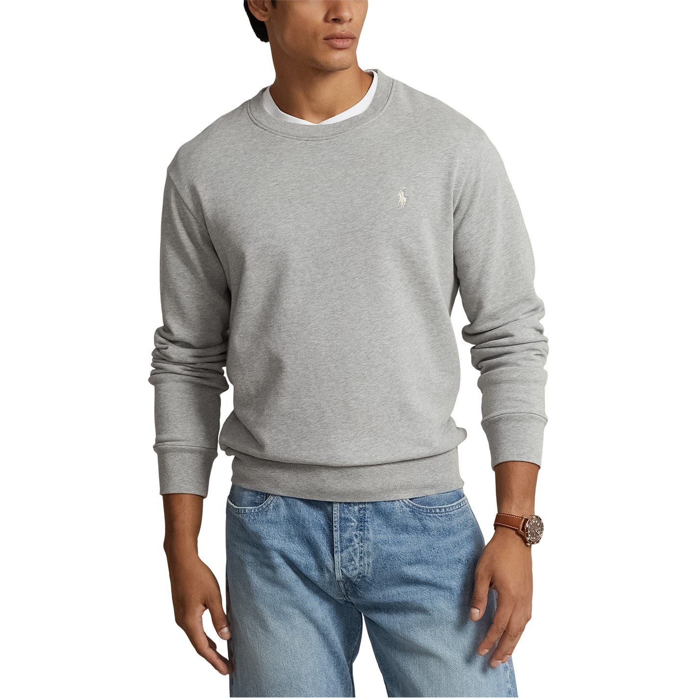 Polo Ralph Lauren | Loopback Fleece Sweatshirt | Crew Sweaters | FRASERS