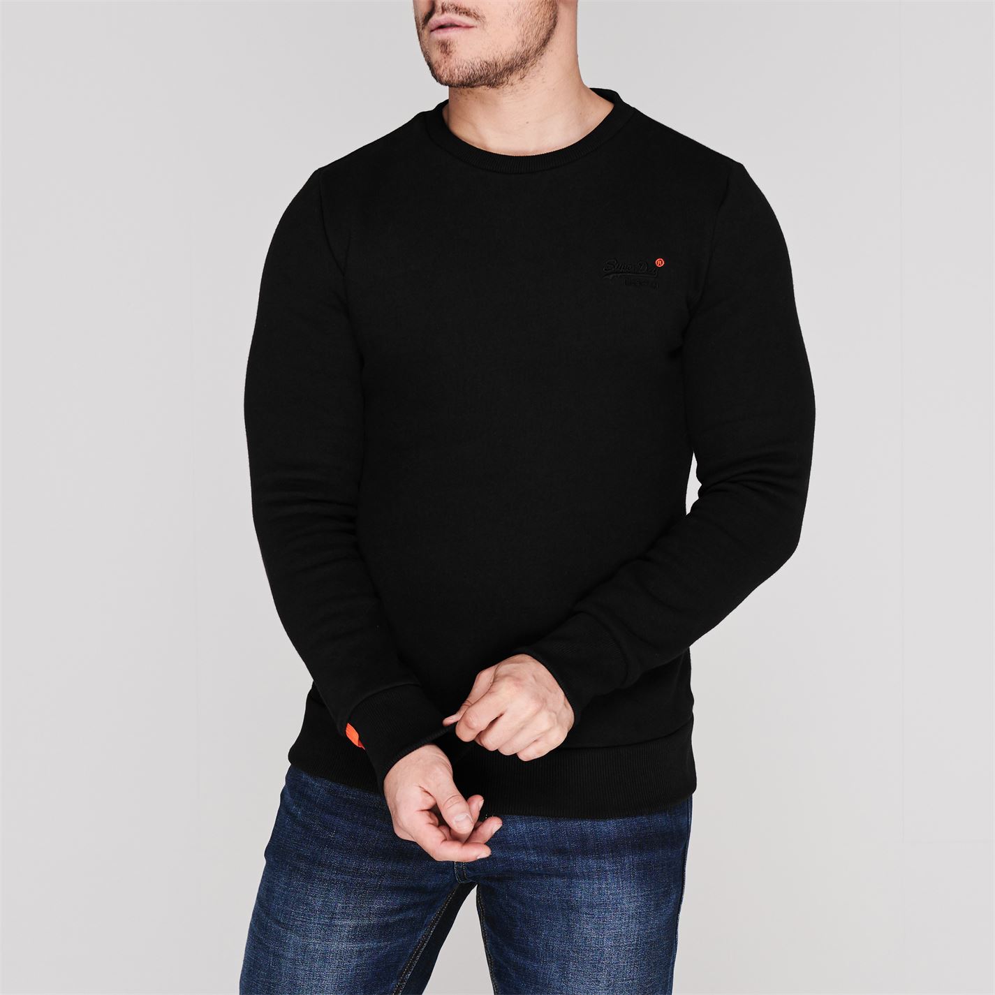 Superdry | Basic Crew Neck Sweatshirt | Crew Sweaters | FRASERS