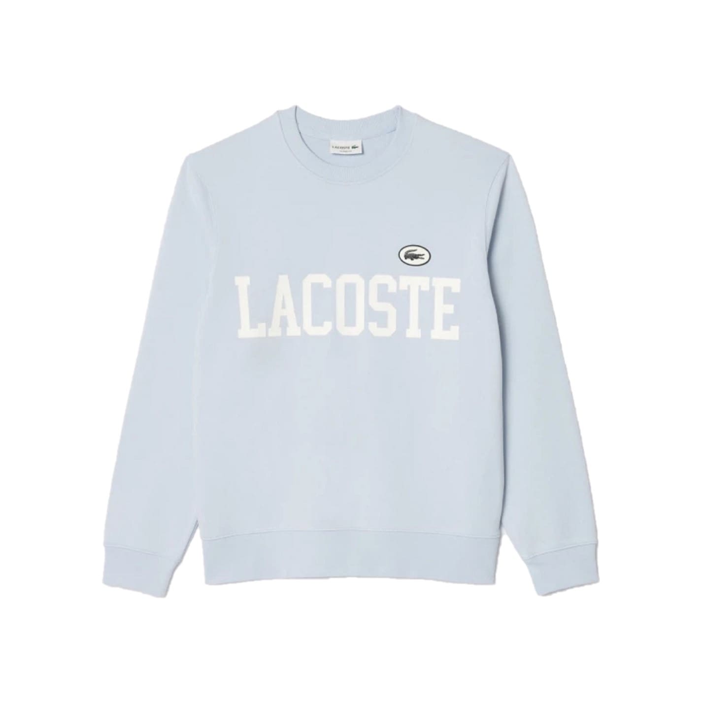 Lacoste | Flocked Fleece Sweatshirt | Crew Sweaters | FRASERS