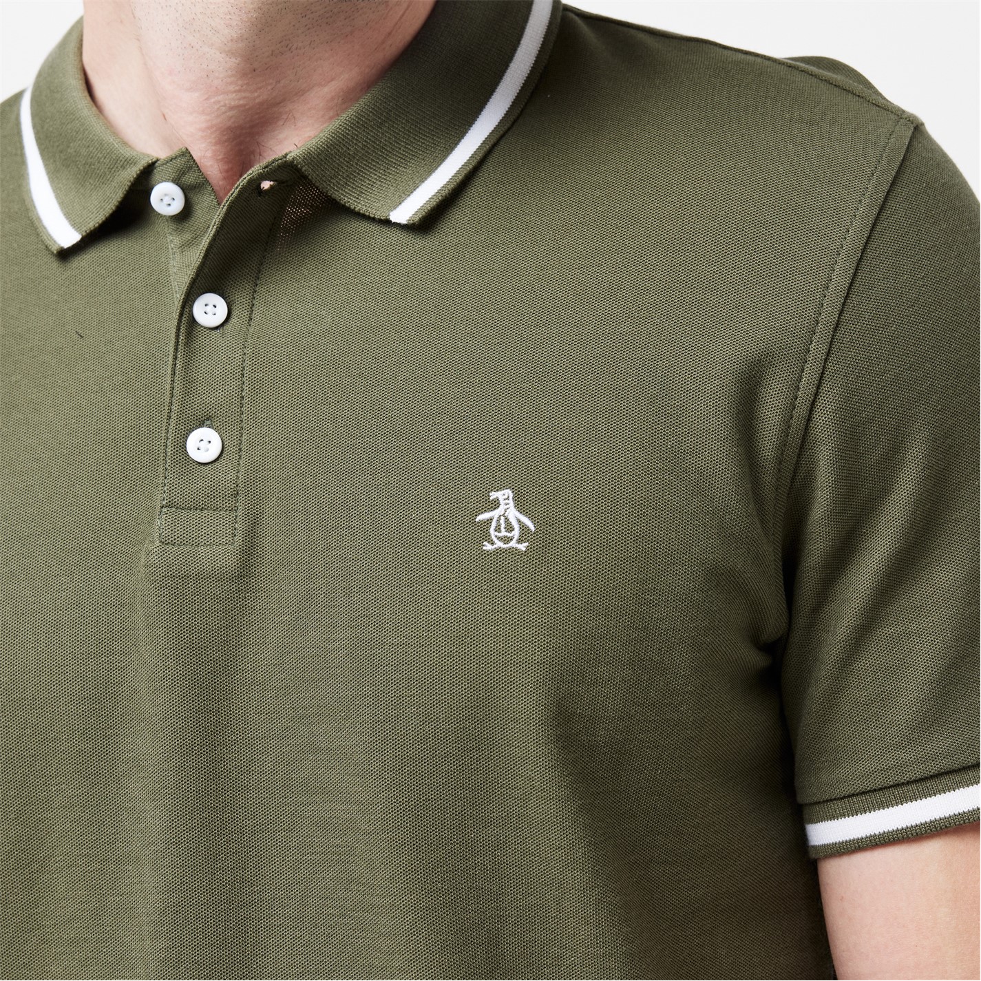 Original Penguin | Tipped Polo Shirt Mens | Short Sleeve Polos | FRASERS